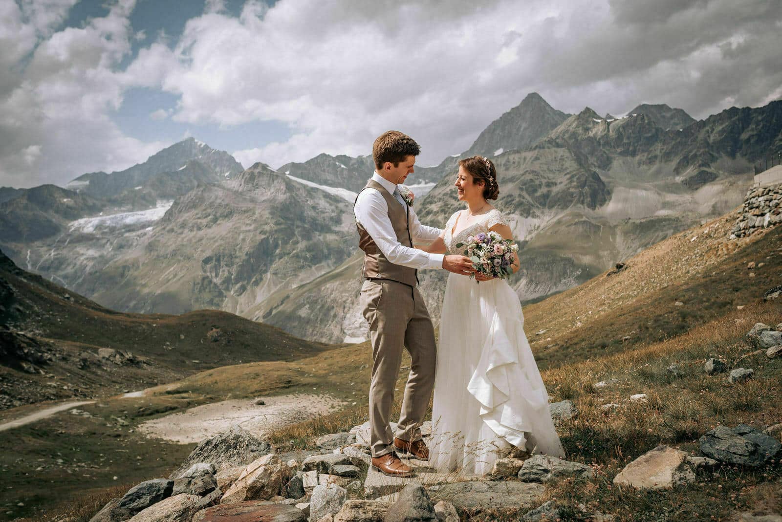 Hochzeit in Zermatt - Hochzeitsfotograf Wallis